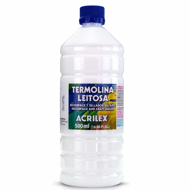 Termolina Leitosa - 500ml - Acrilex - Termolina Leitosa - 500ml ...